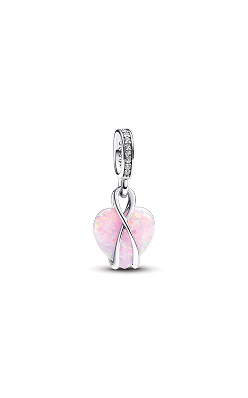 Pandora Mom Opalescent Heart Dangle Charm 793202C01